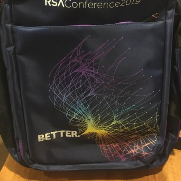 Bags | Rsa Conference 219 Rainbow Blue Backpack New | Poshmark